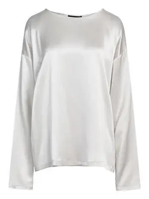 Fabiana Filippi Light Silk Top - Grey