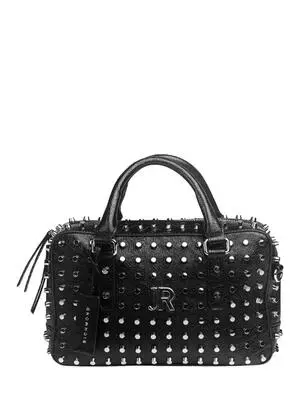 John Richmond Studded Top-handle Tote Bag - Black