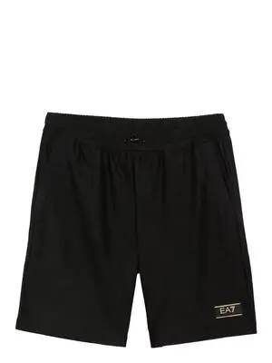 Emporio Armani Logo Shorts - Black