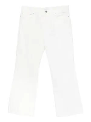TOTEME Kick Flare Jeans - White