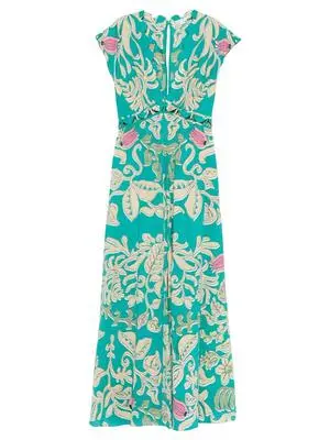 Poupette St Barth Noreen Maxi Dress - Blue