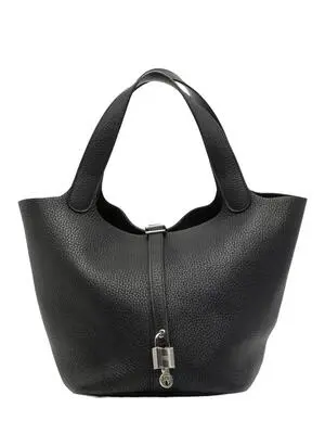 Hermès 2016 Picotin Lock 22 Handbag - Black