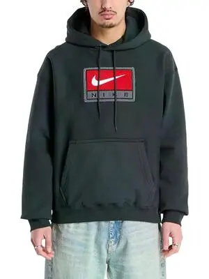 Nike Solo Swoosh Hoodie - Black