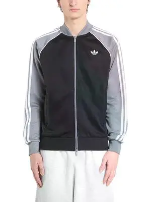 Adidas Three-stripe Track Jacket - Black