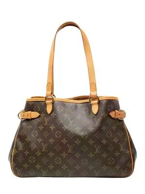 LOUIS VUITTON 2007 Monogram Batignolles Horizontal Tote Bag - Brown