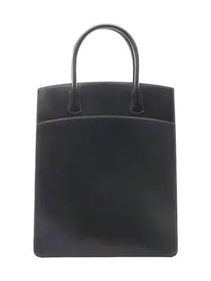 Hermès 2003 Box Calf Bus Up Tote Bag - Blue