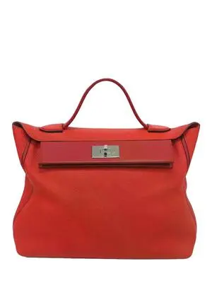 Hermès 2019 Maurice And Swift 24/24 35 Tote Bag - Red