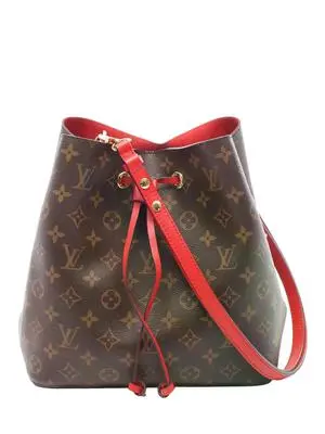 LOUIS VUITTON Monogram Neonoe Mm Bucket Bag - Brown