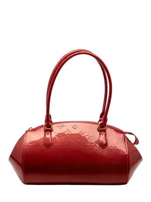 LOUIS VUITTON 2010 Monogram Vernis Sherwood Pm - Red