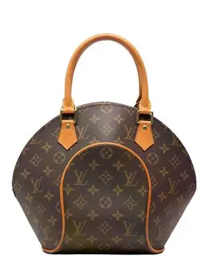 LOUIS VUITTON 1998 Monogram Ellipse Pm Handbag - Brown
