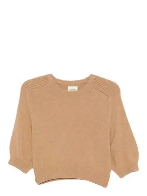 KHAITE Lorelai Crew-Neck Sweater