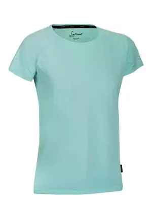 LAMUNT Lara Iconic Tech Short-sleeve Cotton T-shirt - Blue