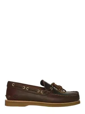 Timberland Lace-up Flat Shoes - Brown