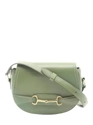 Celine 2010-2026 Small Leather Crecy Flap Crossbody Bag - Green