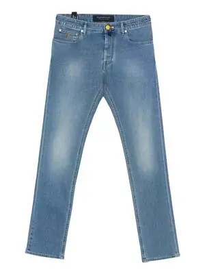 HANDPICKED Belt-loops Jeans - Blue