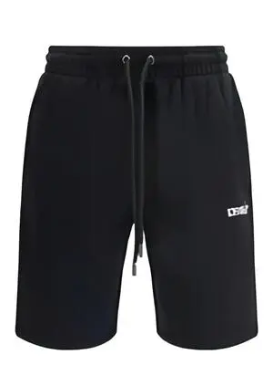 Off-White Arrow-print Skate Shorts - Black