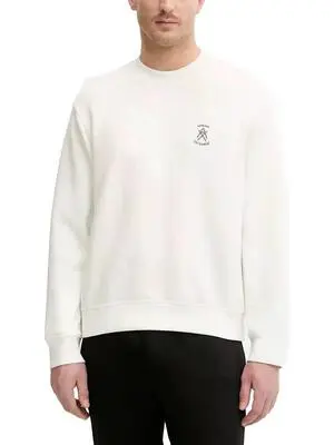 Armani Exchange Embroidered Sweatshirt - White
