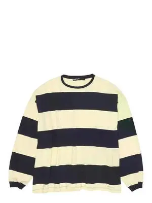 Bimba Y Lola Balloon-sleeved Striped T-shirt - Blue