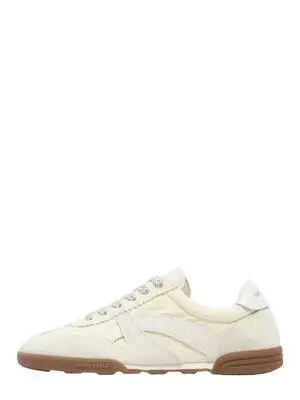 Bimba Y Lola Paneled Lace-up Sneakers - Neutrals