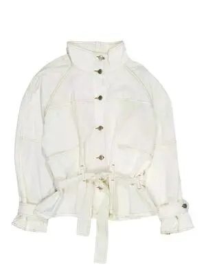 BIMBA Y LOLA Belted Cotton Jacket