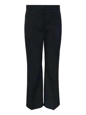 JIL SANDER Flared-leg Trousers - Black