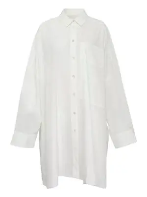 ENFOLD Oversized Shirt - White