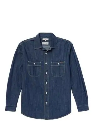 Nudie Jeans Julian Denim Shirt - Blue