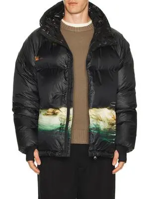 Undercover Drowned Martyr 2d Puffer Jacket - Black