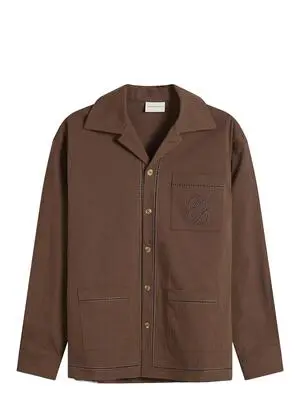 Drole De Monsieur Ladder Shirt - Brown