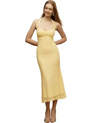 BARDOT Mariko Halter Maxi Dress