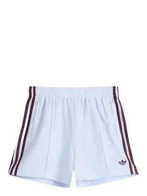 Adidas Firebird Shorts - Crystal Sky/maroon