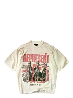 REPRESENT Graphic Print T-shirt - Neutrals