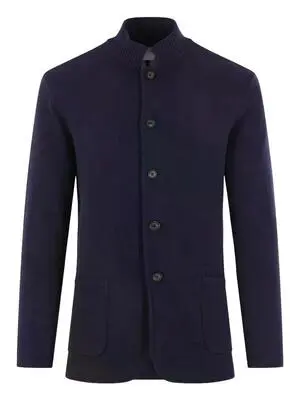 Eleventy Cotton Cardigan - Blue