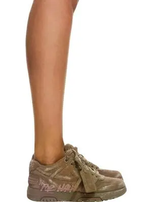 Off-White Off-White Out Of Office Sneakers Brown