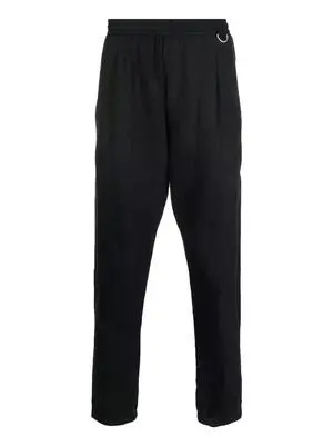 LOW BRAND Straight-leg Linen Trousers - Black