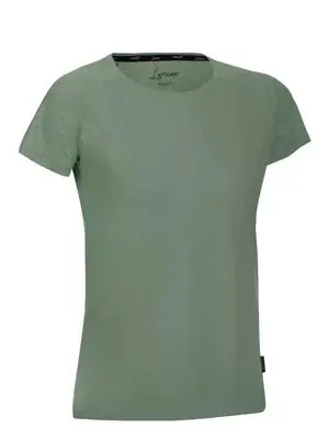 LAMUNT Lara Iconic Tech Short-sleeve Cotton T-shirt - Green