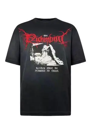 John Richmond Graphic-print T-shirt - Black