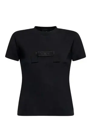 John Richmond Logo-detail T-shirt - Black