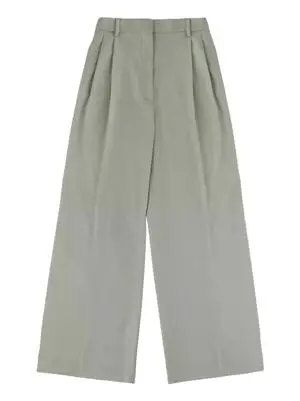 Filippa K Darcey Pleated Trousers Green