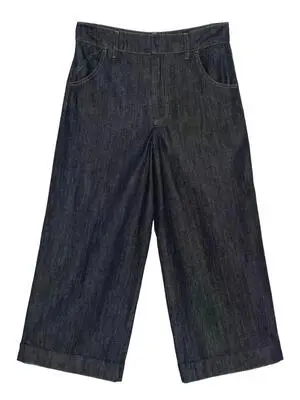 Max Mara Federa Cuffed Jeans - Blue