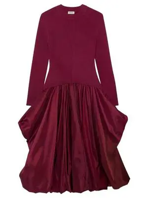 Simkhai Kenlie Panelled Dress - Red