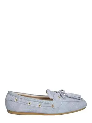 Liu Jo Suede Loafers With Tassel Detail - Blue