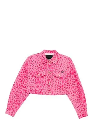 Just Cavalli Animal-print Jacket - Pink