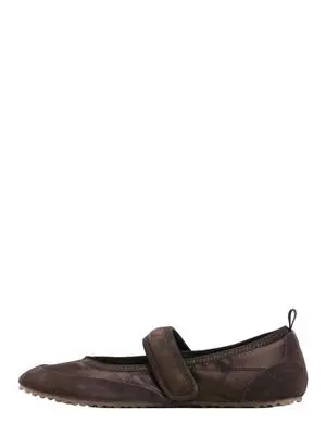 Bimba Y Lola Strap-detail Ballet Flats - Brown