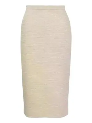 N°21 Textured Maxi Skirt - Neutrals
