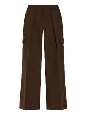 Burberry Cotton Trousers - Plaster