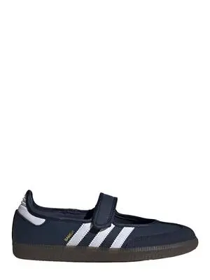 Adidas Samba Jane Sneakers - Crew Navy Blue/cloud White/gold Metallic