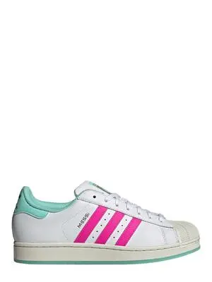 Adidas Superstar Messi Aurora Radiante Pack Sneakers - Cloud White/lucid Pink/flash Aqua