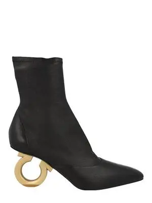 FERRAGAMO Elina Ankle Boots - Black