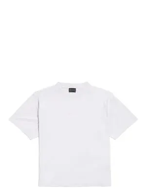 Balenciaga Back T-shirt Medium Fit - White